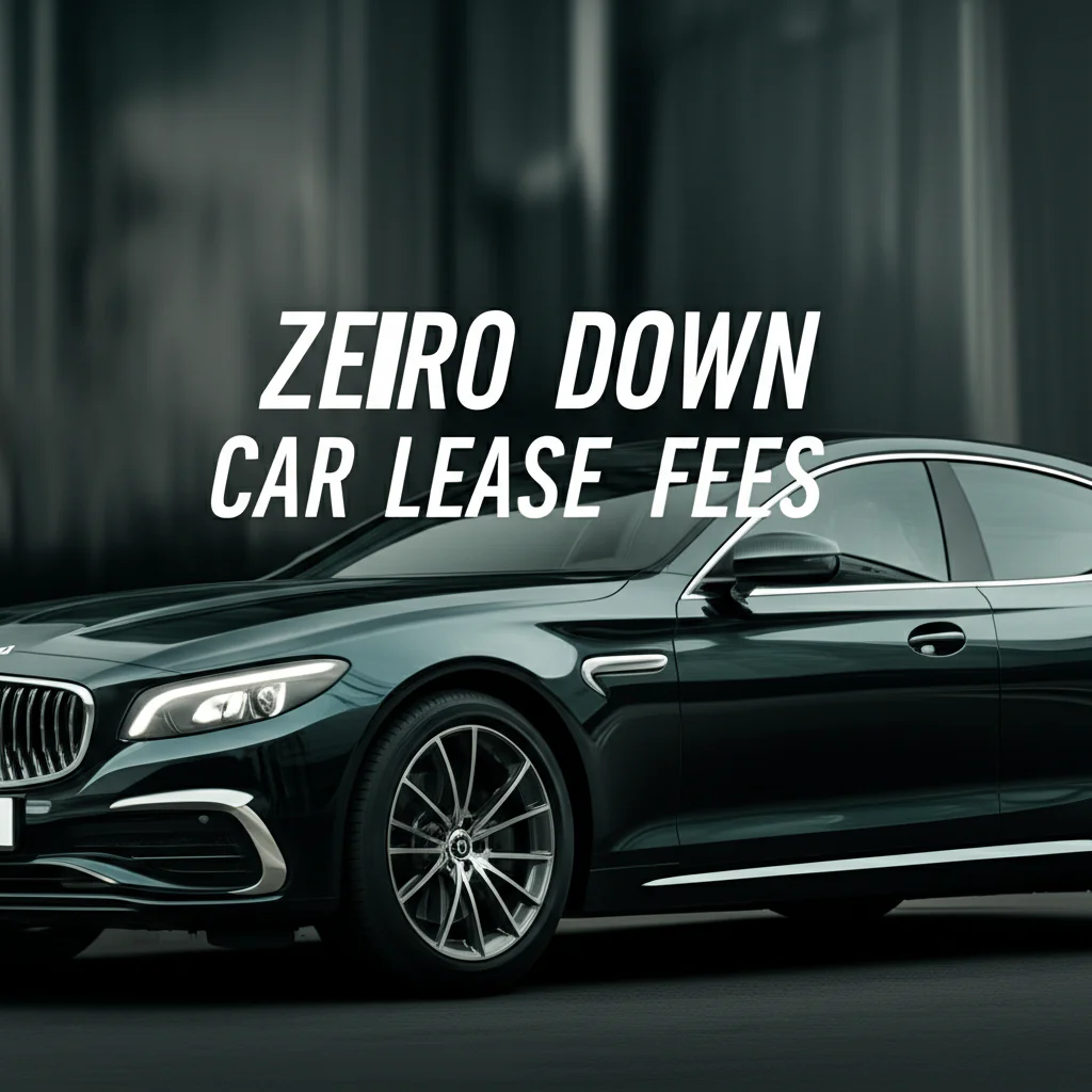 What Fees Should I Expect with Zero Down Car Leases? 🚗 (2025) - Car Leases™